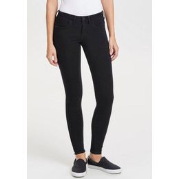 Only Ankle-Jeans ONLKENDELL ETERNAL mit Zipper am Saum, schwarz