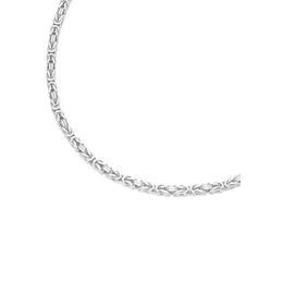 Firetti Kette ohne Anhänger Schmuck Geschenk Silber 925 Halsschmuck Halskette Königskette, mit Zirkonia (synth), silberfarben