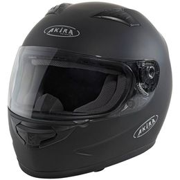 Akira Motorradhelm Akira Integralhelm RO 10, schwarz