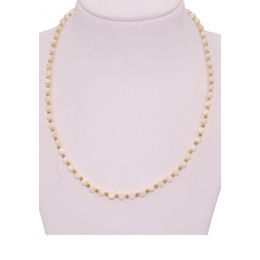 Firetti Perlenkette Schmuck Geschenk Halsschmuck Halskette Perle, Made in Germany - mit Perlmutt, gelb|goldfarben|weiß