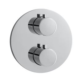 Herzbach Design New / Memo / Nano / Ventura Thermostat round Unterputz f&uuml;r 2 Verbraucher 11.503050.1.01