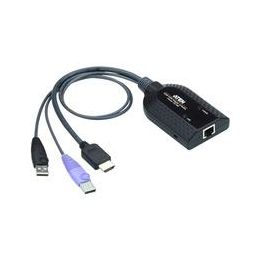 Aten USB HDMI Virtual Media KVM Adapter KA7188 schwarz USB-Hub: nicht vorhanden