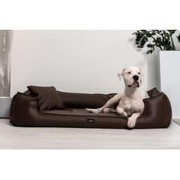 tierlando® Tierbett tierlando® Orthopädisches Hundebett GOOFY Kunstleder >>inkl. Matratzen