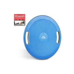 MSPORTS® Stabilisations-Therapiegerät MSPORTS Balance Board Premium 40 cm Durchmesser inkl. Übungsposter und Work Out App GRATIS