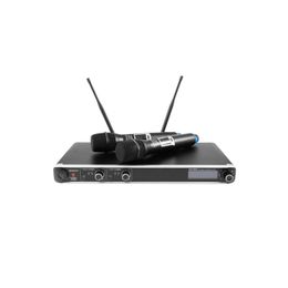 Omnitronic UHF-302 2-Kanal-Funkmikrofonsystem, 823-832/863-865MHz