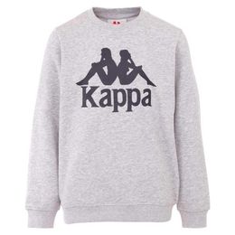 Kappa Sweater in kuscheliger Sweat-Qualität, grau
