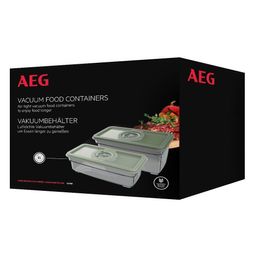 AEG Vakuumbehälter AVFB1, Kunststoff, (Set, 2-tlg), grün|weiß