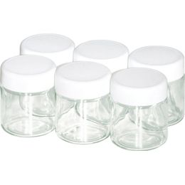 Steba Joghurtgläser JM 2, Glas, (Set, 6-tlg), weiß