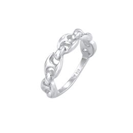 Elli Ring Knoten Damen Gr&ouml;&szlig;e 56 silber