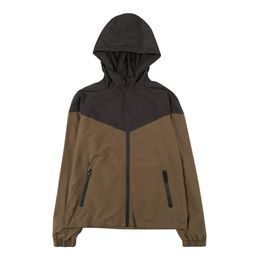 Urban Classics Jacke 'Windunner' Jungen Gr&ouml;&szlig;e 134/140 khaki / schwarz
