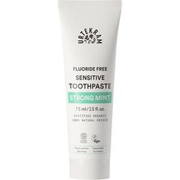 Urtekram Pflege Dental Care Fluoride Free Sensitive Toothpaste Strong Mint