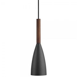 Nordlux PURE Pendelleuchte Schwarz, 1-flammig