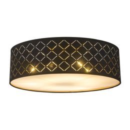 Globo CLARKE Deckenleuchte Nickel-Matt, 6-flammig