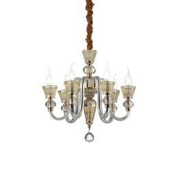 Ideal Lux STRAUSS Kronleuchter Gold, 6-flammig