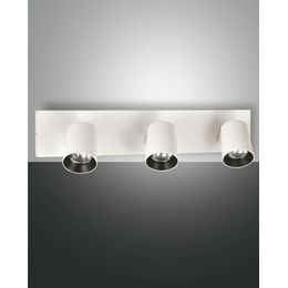 Fabas Luce Modo Deckenleuchten Weiß, 3-flammig