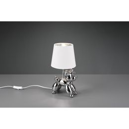 REALITY Bello Tischleuchte LED Silber, 1-flammig