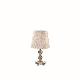 Ideal Lux QUEEN Tischleuchte Gold, Transparent, Klar, 1-flammig