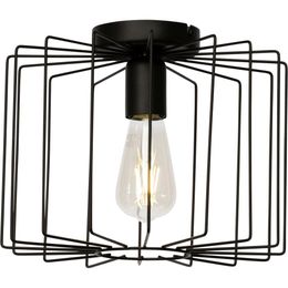BRILLIANT LEUCHTEN Brilliant Onelia Deckenleuchte Schwarz, 1-flammig