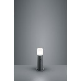 Trio Leuchten HOOSIC Sockelleuchte Anthrazit, 1-flammig, Bewegungsmelder