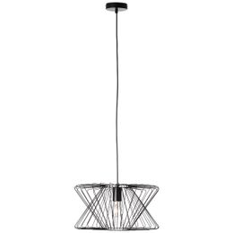 BRILLIANT LEUCHTEN Brilliant George Town Pendelleuchte Schwarz, 1-flammig
