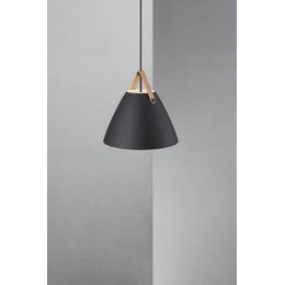 Design For The People by Nordlux Strap36 Pendelleuchte Schwarz, 1-flammig