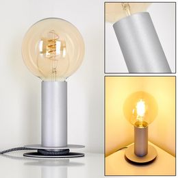 hofstein Kimstad Tischleuchte Silber, 1-flammig