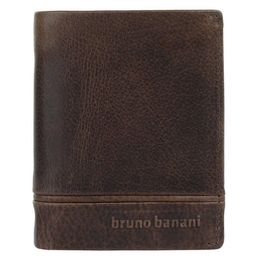 Bruno Banani Geldbörse, echt Leder, braun