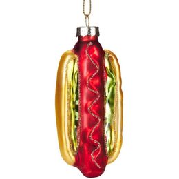 BRUBAKER Christbaumschmuck Mundgeblasene Weihnachtskugel Dänischer Hot Dog