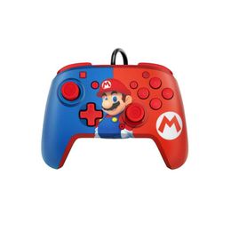 pdp Faceoff Deluxe+ Audio Wired Controller - Mario - Controller