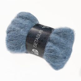 Setasuri von Lana Grossa, Taubenblau, aus Alpaka