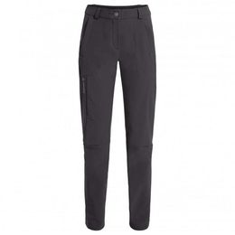 Vaude - Women's Elope Slim Fit Pants - Trekkinghose Gr 44 - Short grau