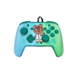 pdp Faceoff Deluxe+ Audio Wired Controller - Animal Crossing Tom Nook - Controller - Nintendo Switch
