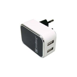 Sandberg AC Aufladegerät Dual USB 2A