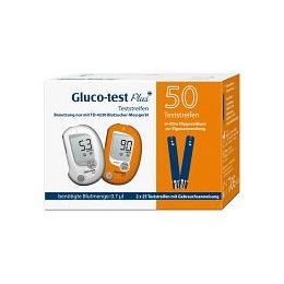 GLUCO TEST Plus Blutzuckerteststreifen 50 St