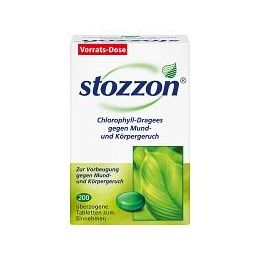 STOZZON Chlorophyll überzogene Tabletten 200 St