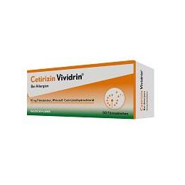 CETIRIZIN Vividrin 10 mg Filmtabletten 50 St