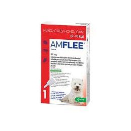 AMFLEE 67 mg Spot-on Lsg.f.kleine Hunde 2-10kg 3 St