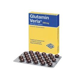GLUTAMIN VERLA &uuml;berzogene Tabletten 250 St