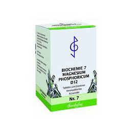 BIOCHEMIE 7 Magnesium phosphoricum D 12 Tabletten 500 St