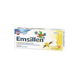 EMSILLEN Kinder Halstabletten Vanille 20 St