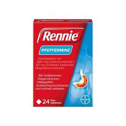 RENNIE Kautabletten bei Sodbrennen 24 St