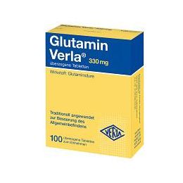 GLUTAMIN VERLA überzogene Tabletten 100 St