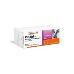 CETIRIZIN-ratiopharm bei Allergien 10 mg Filmtabl. 100 St