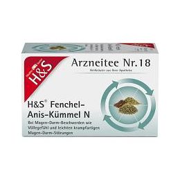 H&S Fenchel-Anis-Kümmel N Filterbeutel 20X2.0 g