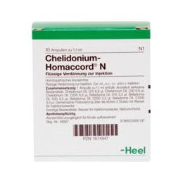 CHELIDONIUM-HOMACCORD N Ampullen 10 St