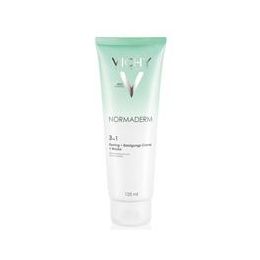 Vichy Normaderm Tri-Activ Reinigung 3 in 1, Porenreiniger für fettige Haut 125 ml