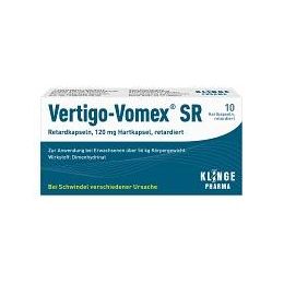 VERTIGO-VOMEX SR Retardkapseln 10 St