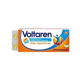 VOLTAREN Dolo Liquid 25 mg Weichkapseln 20 St