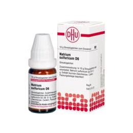 NATRIUM SULFURICUM D 6 Globuli 10 g