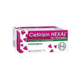 CETIRIZIN HEXAL Filmtabletten bei Allergien 100 St